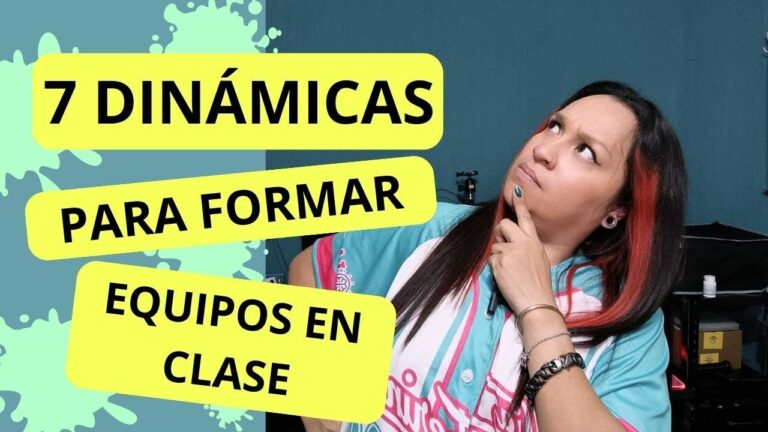 10 dinámicas impactantes para integrar equipos de trabajo en el aula ...