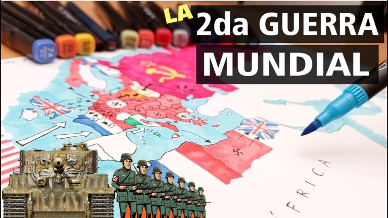 Descubre el mejor mapa de la Segunda Guerra Mundial para colorear: Una ...