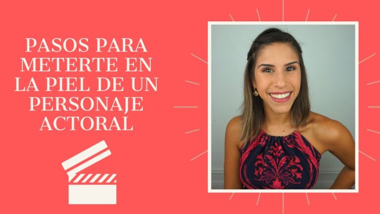 Guía completa para interpretar a un personaje en una obra: ¡Descubre ...